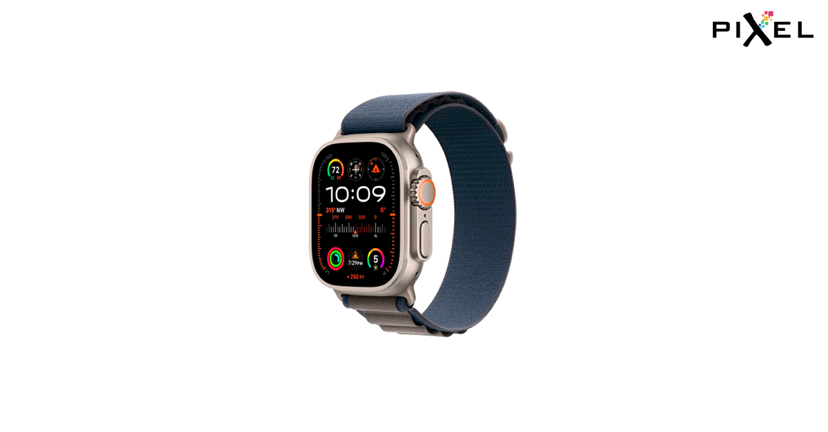 Apple Watch Ultra 2 49mm Titanium (Blue Alpine Loop)